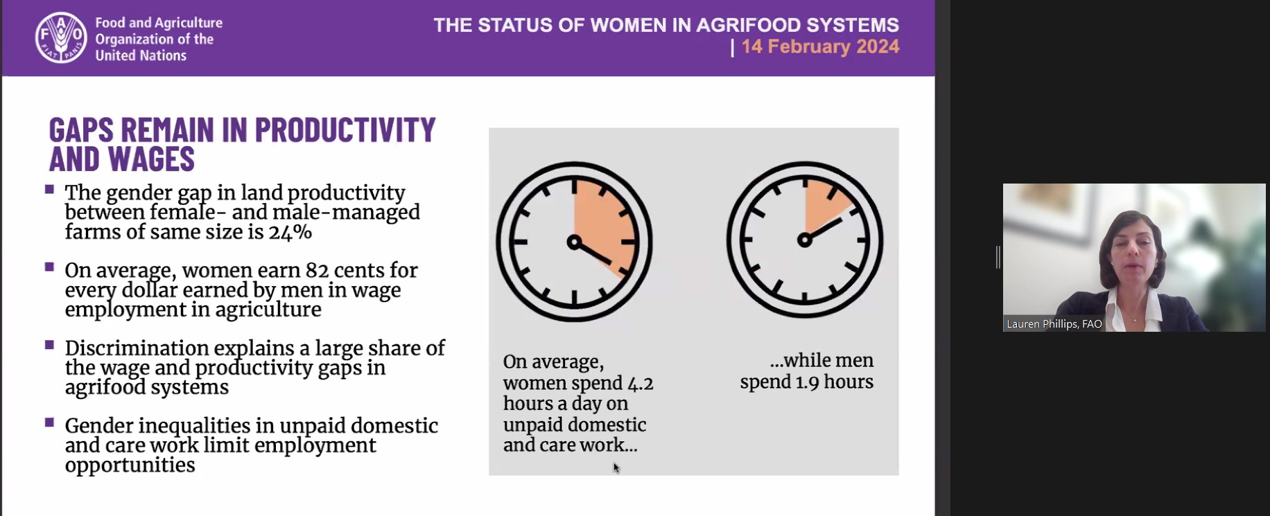 The path to gender equality in the context of food security - GRASS Ceiling